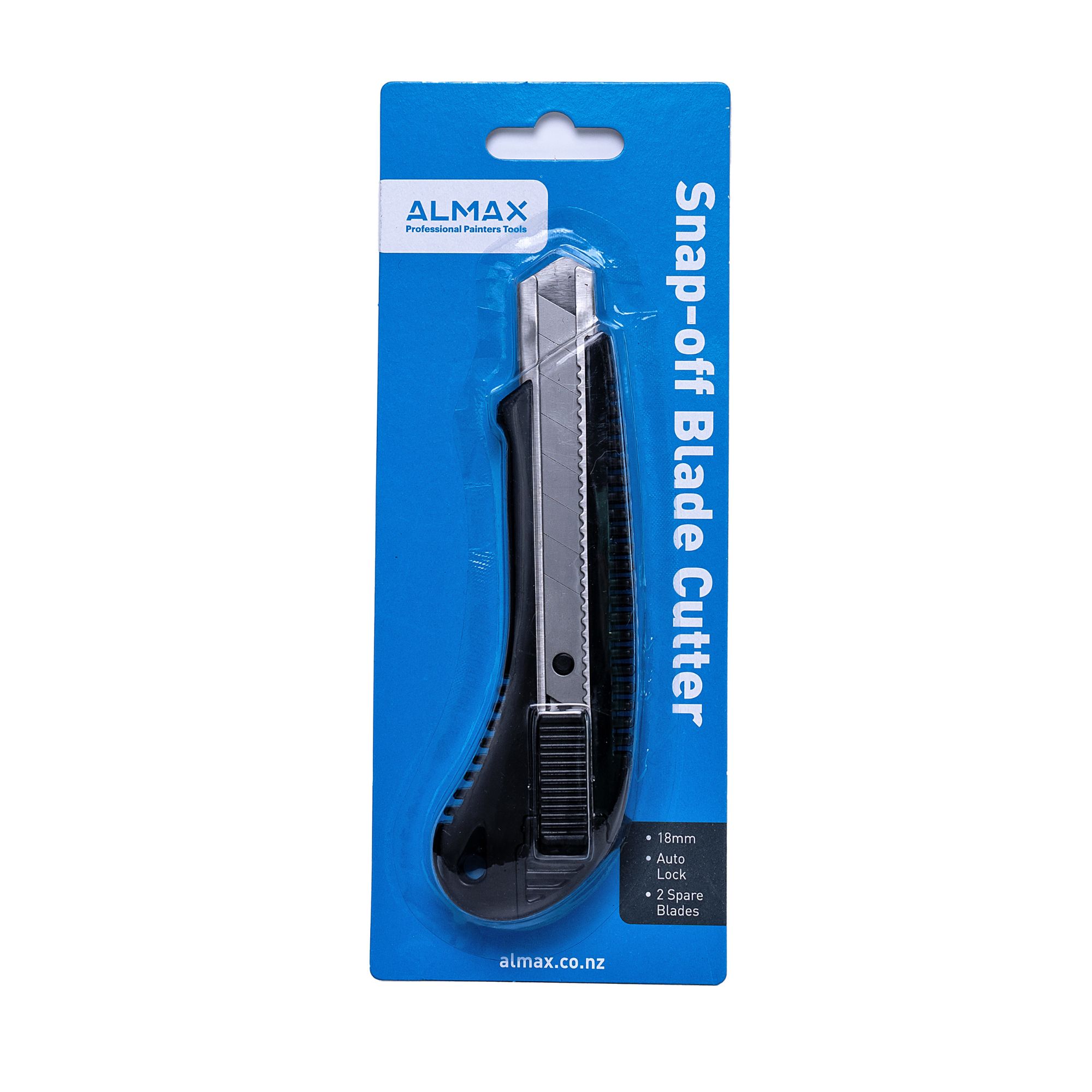 Almax® 18mm Snap-Off Blade Knife plus 2 spare blades | Almax